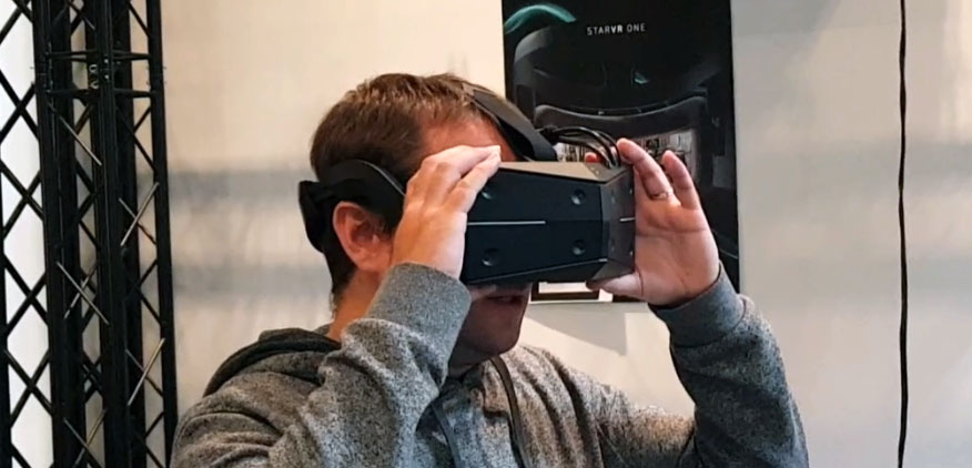 StarVR One, casque VR ultime en approche ? (Essai - vidéo) | Objectif ...