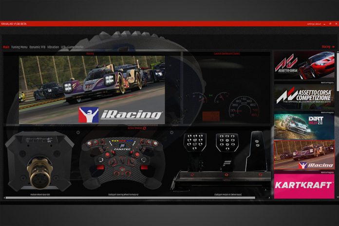 Fanatec : Téléchargez Fanalab pour gérer vos setup ! | Objectif-Racing ...