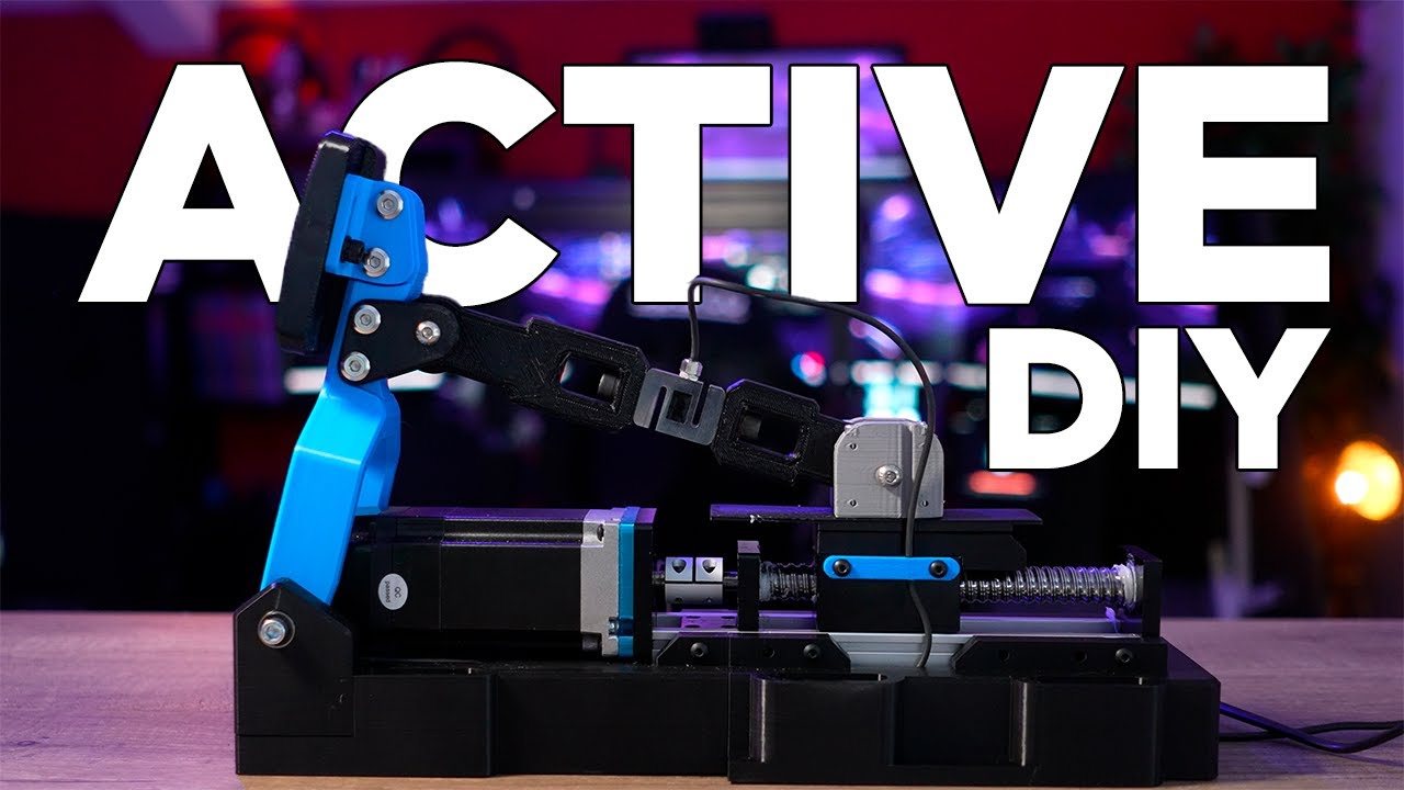 la Pédale Motorisée Accessible à Tous (DYI : Simucube Active Pedal ...